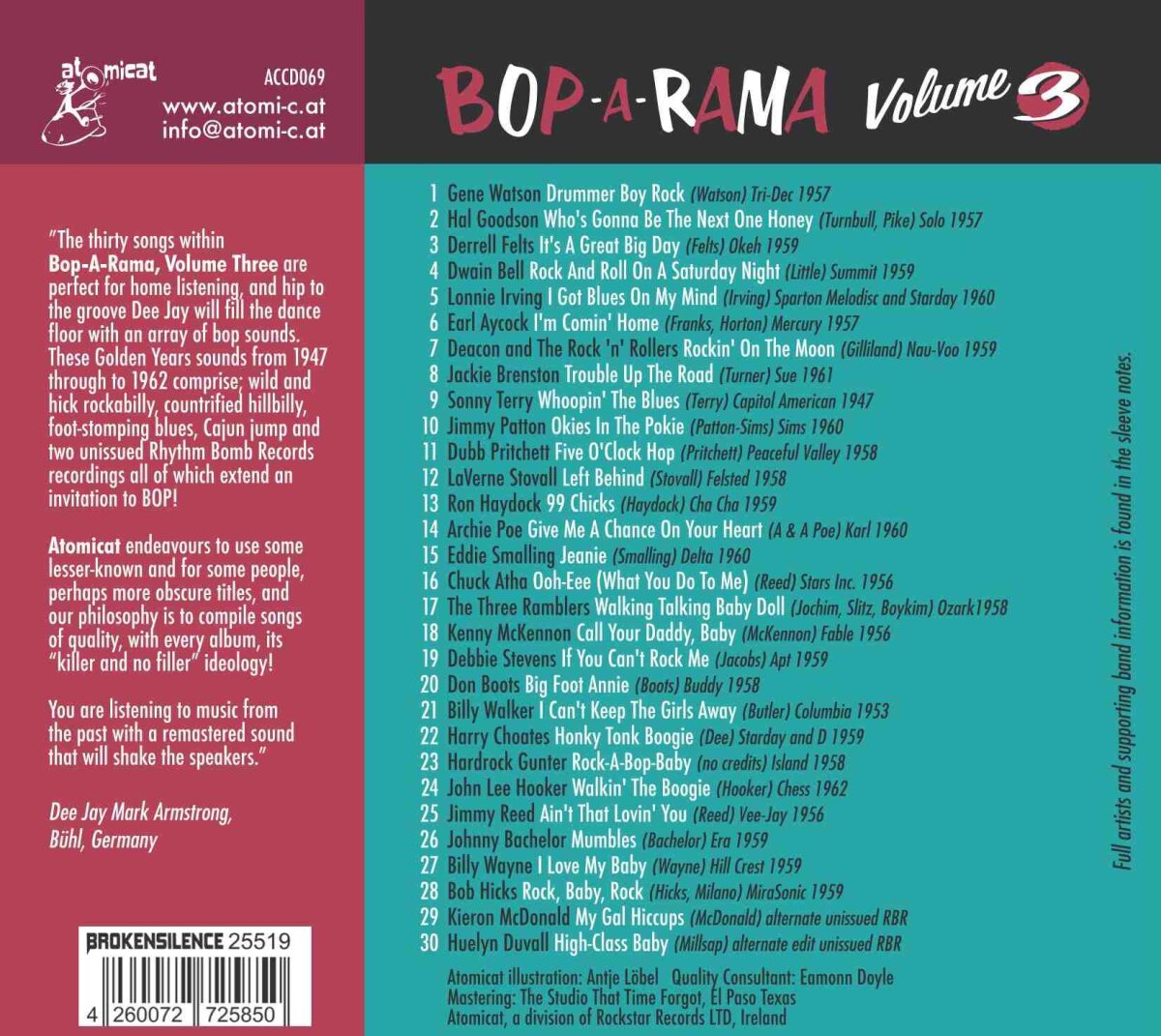 Bop A Rama Volume 3, 14,99