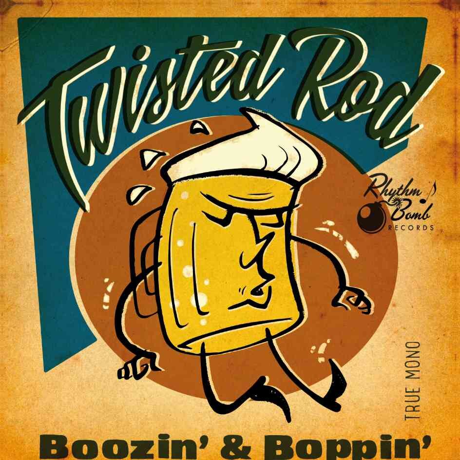 Twisted Rod - Boozin and Boppin CD, 14,28